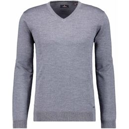 Ragman Herren Rundhalspulloveranthrazit, Gr. M, 100% Wolle, Pullover
