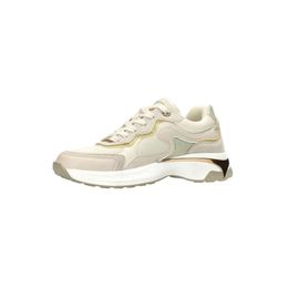 Mexx Sneaker 'Portia Liebe' Damen Gr&ouml;&szlig;e 36 cappuccino / gold / mint Sommerschuhe