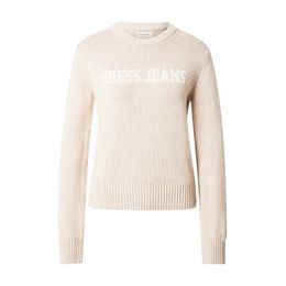 Guess Jeans Pullover Damen Gr&ouml;&szlig;e M creme / wei&szlig;