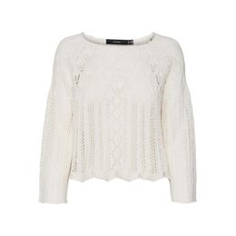 V&eacute;ro Moda Vero Moda Pullover 'GINGER' Damen Gr&ouml;&szlig;e M wollwei&szlig;