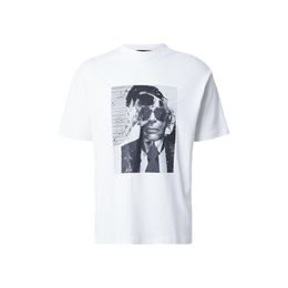 K by KARL LAGERFELD Karl Lagerfeld T-Shirt Herren Gr&ouml;&szlig;e S grau / schwarz / wei&szlig;