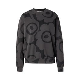 Marimekko Sweatshirt 'LEIOT' Damen Gr&ouml;&szlig;e S dunkelgrau / schwarz