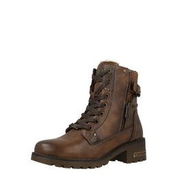 Mustang Schn&uuml;rstiefelette 'Haukea' Damen Gr&ouml;&szlig;e 39 braun Winterschuhe