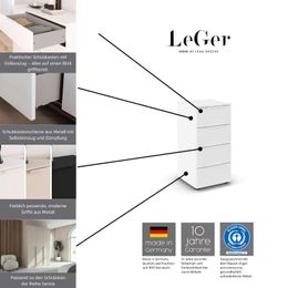 LeGer Home by Lena Gercke Kommode &raquo;Kommode Sideboard Schubladenkommode SERINA eleganter Eyecatcher&laquo; mit 4 Schubk&auml;sten sowie hochwertigen Metallgriffen