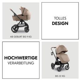 hauck Kombi-Kinderwagen &raquo;Comfort N Care Air&laquo; 22 kg Belastbarkeit bis 22 kg braun Kombi-Kinderwagen