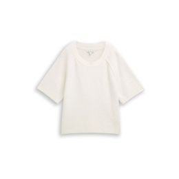 Tom Tailor Pullover Damen Gr&ouml;&szlig;e L wollwei&szlig;