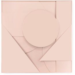 Art for the home Bild mit Rahmen &raquo;Abstract 3D&laquo; 1 Stk. tlg. Wanddeko Ornament Beige 80x80cm Leinwand