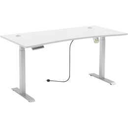 Innostyle Schreibtisch &raquo;Schreibtisch Santorin, 160/72/77 cm ( B/H/T)&laquo; 1 Stk. tlg. mit Motor zur H&ouml;henverstellung (72-120 cm) mit Memory-Funktion