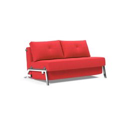 INNOVATION LIVING Schlafsofa &raquo;Cubed Klappsofa, hochwertige Schlaffunktion, Design und extra Komfort&laquo; Frontauszug, sehr platzsparend, abgewinkelt 