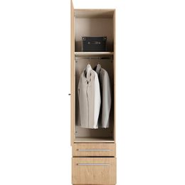 Priess Kleiderschrank &raquo;Schrank Garderobe W&auml;scheschrank Barcelona in 5 Breiten&laquo; viel Stauraum, ger&auml;umige Schubk&auml;sten, mit Spiegel, MADE IN GERMANY 