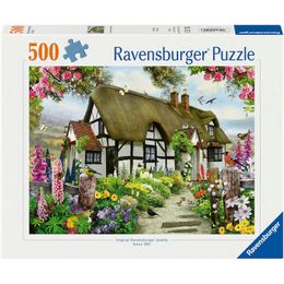 Ravensburger Puzzle &raquo;Vertr&auml;umtes Cottage&laquo; Made in Germany bunt