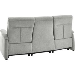 Home Affaire 3-Sitzer &raquo;Turin Sofa mit elektrischer Relaxfunktion, Breite 226 cm&laquo; inkl. Tisch, USB & Steckdose, Federkern & pflegeleichtem Bezug 94% 