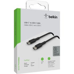 Belkin USB-Kabel &raquo;USB-C/USB-C Kabel PVC, 2m&laquo; USB-C USB-C 200 cm schwarz BoostCharge