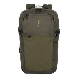 Travelite Damen Travelite Laptoprucksack &raquo;PATHWAY Allround&laquo; Aufsteckfunktion Freizeitrucksack Allrounder gr&uuml;n B/H/T: 22cm x 48cm x 16cm