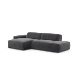 Trendmanufaktur Ecksofa &raquo;Braga, mit hochwertigem Kaltschaum, L-Form, in Cord erh&auml;ltlich&laquo; modernes Sofa, Couch mit hohem Sitzkomfort, 275/72/160 cm (B/