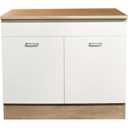 BASIC by Balculina Sp&uuml;lenschrank &raquo;Andy&laquo; Breite 100 cm wei&szlig;