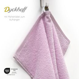 Dyckhoff Handt&uuml;cher &raquo;Chenille&laquo; rosa Frottier, Frottier