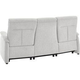 Home Affaire 3-Sitzer &raquo;Turin Sofa mit elektrischer Relaxfunktion, Breite 226 cm&laquo; inkl. Tisch, USB & Steckdose, Federkern & pflegeleichtem Bezug 94% 