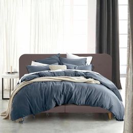 Home Affaire Boxspringbett &raquo;Premium&laquo; Steppung mit Knopfheftung, inkl. Topper braun Strukturstoff-Bezug (100% Polyester)