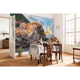 Komar Fototapete &raquo;Vlies - Cinque Terre - Gr&ouml;&szlig;e 368 x 248 cm&laquo; bedruckt glatt Wohnzimmer, Schlafzimmer bunt Vlies