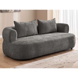 Home Affaire 3-Sitzer &raquo;LUSSAC 3-Sitzer Design-Sofa mit Zierkissen, Ma&szlig;e B/T/H: 202/123/78 cm&laquo; hoher Sitzkomfort und modernes Design, Sofa ohne 