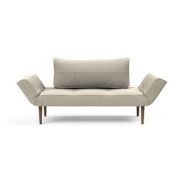INNOVATION LIVING Schlafsofa &raquo;Zeal Designsofa mit verstellbaren Armlehnen, Federkern, bequem&laquo; im Scandinavian Design, Styletto Beine, inklusive 