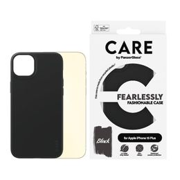 CARE by PanzerGlass Handyh&uuml;lle &raquo;Fearlessly Fashionable Case f&uuml;r Apple iPhone 15 Plus Fashion Black&laquo; Backcover, Schutzh&uuml;lle, Handyschutzh&uuml;lle, Case, 