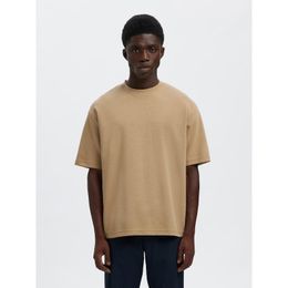 Selected Herren Selected Rundhalsshirt &raquo;SLHLOOSEOSCAR SS O-NECK TEE NOOS&laquo; XXL