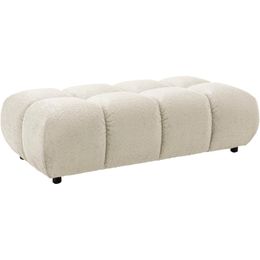Home Affaire Polsterhocker &raquo;Cozy Bubble, mit eleganter Steppung, weich gepolstert, 143x73 cm&laquo; 1 Stk. tlg. passend zum Sofa und dem drehbaren Sessel 