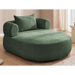 Home Affaire XXL-Sessel &raquo;LUSSAC Loveseat extra tief, gro&szlig;e Sitzfl&auml;che, Ma&szlig;e B/T/H: 123/158/78cm&laquo; hoher Sitzkomfort und modernes Design, Sofa ohne 