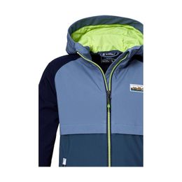 Killtec Jungen Softshelljacke &raquo;KOS 137 BYS SFTSHLL JCKT&laquo; Kids Softshelljacke: wind- und wasserabweisend blau 164