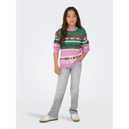 Kids Only M&auml;dchen KIDS Only Weihnachtspullover &raquo;KOGHOHO XMAS LS PULLOVER KNT&laquo; 158/164