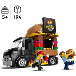 Lego Konstruktionsspielsteine &raquo;Burger-Truck (60404), Lego City&laquo; Made in Europe bunt Konstruktionsspielsteine