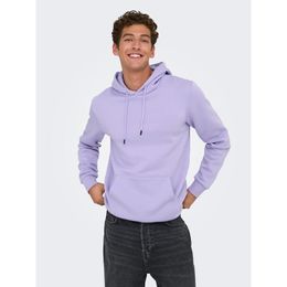 Only & Sons ONLY & SONS Kapuzensweatshirt &raquo;ONSCERES HOODIE SWEAT NOOS&laquo;, Baumwollmischung, regular fit Lavender L L Hoodie von Only & Sons