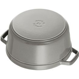Staub Br&auml;ter &raquo;Cocotte&laquo; 1 Stk. tlg. Gusseisen grau
