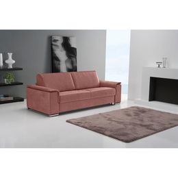 Egoitaliano Schlafsofa &raquo;Cecilia, modern & elegant, erstklassiger Sitzkomfort, Dauerschl&auml;fer&laquo; inkl. Matratze und hochwertigem Metallbettrahmen, toller 