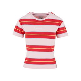Karl Kani Damen T-Shirt &raquo; Damen KW213-040-1 KK Small Signature Stripe Tee&laquo; 1 Stk. XS