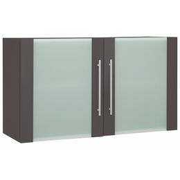 Wiho-K&uuml;chen wiho K&uuml;chen Glash&auml;ngeschrank &raquo;Flexi2&laquo; Breite 100 cm grau