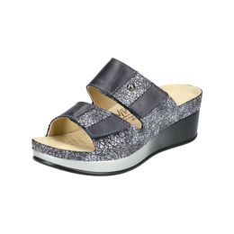 Vital Damen Pantolette &raquo; Pantoletten Leder&laquo; silber 41