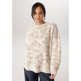 Aniston Plus Damen Aniston PLUS Strickpullover im Animal Dessin - NEUE KOLLEKTION 52