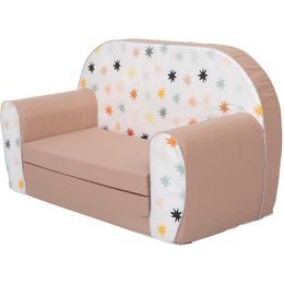 KNORRTOYS Sofa &raquo;Pastell Stars&laquo; f&uuml;r Kinder; Made in Europe bunt