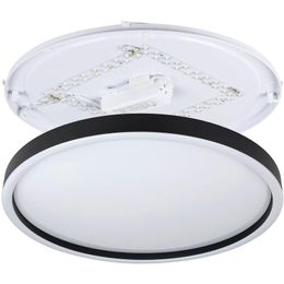 Eglo Deckenleuchte &raquo;Montemorelos-Z Deckenlampe, ZigBee 3.0, Kristall-Effekt, Flurlampe&laquo; LED-Modul 1 Stk. Kaltwei&szlig; RGB Wand-/Deckenleuchte - H7 x &Oslash;57 