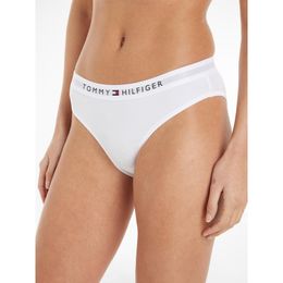 Tommy Hilfiger Underwear Damen Slip &raquo;BIKINI&laquo; mit hohem Beinausschnitt wei&szlig; XL (42/44)