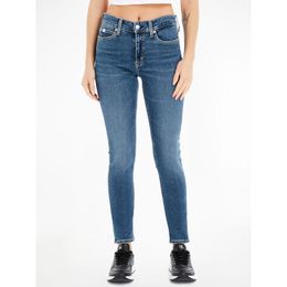 Calvin Klein Jeans Skinny-fit-Jeans &raquo;MID RISE SKINNY&laquo; 5-Pocket-Form Denim Dark 31 - L&auml;nge 32 L&auml;nge 32 31 Skinny-fit Jeans mit mittlerer Leibh&ouml;he...