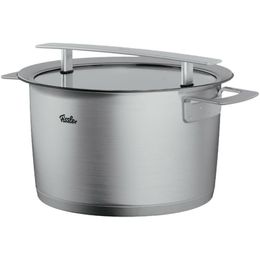 Fissler Topf-Set &raquo;Phi Collection&laquo; Set, Kochtopf 16/20/24cm; Bratentopf 20cm, 4 Stk. tlg. Edelstahl 18/10 silber