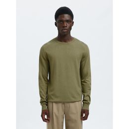 Selected Herren Selected Rundhalspullover &raquo;SLHBERG CREW NECK NOOS&laquo; Baumwolle, regular fit XL