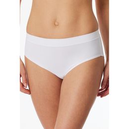 Schiesser Damen Slip &raquo;Unique Micro&laquo; weicher Bund, elastische Wirkware wei&szlig; 44