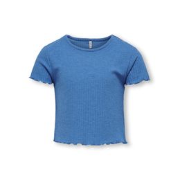 Only Girls T-Shirt 'KOGNella' M&auml;dchen Gr&ouml;&szlig;e 146/152 blau