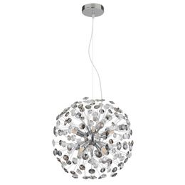 Globo LIGHTING H&auml;ngeleuchte &raquo;KATRINA&laquo; G9 1 Stk. Warmwei&szlig; Luster H&auml;ngelampe Esszimmer Esstisch-Lampe elegant