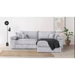 Home Affaire Ecksofa &raquo;Soft&Cosy XXL L-Form, B: 303 cm - OTTO. Verl&auml;ssliche Qualit&auml;t.&laquo; Mega-Sofa, Cord oder Chenille-Struktur, mit Federkern & 4 